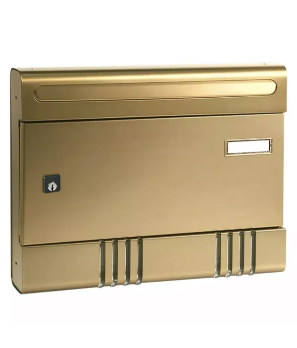 CASSETTA POSTALE ALUBOX SIRE BRONZO - Greco&Grana
